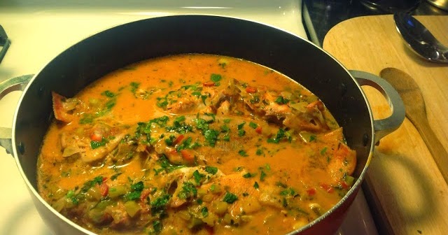 Receta de pescado con coco a la criolla, opción dominguera