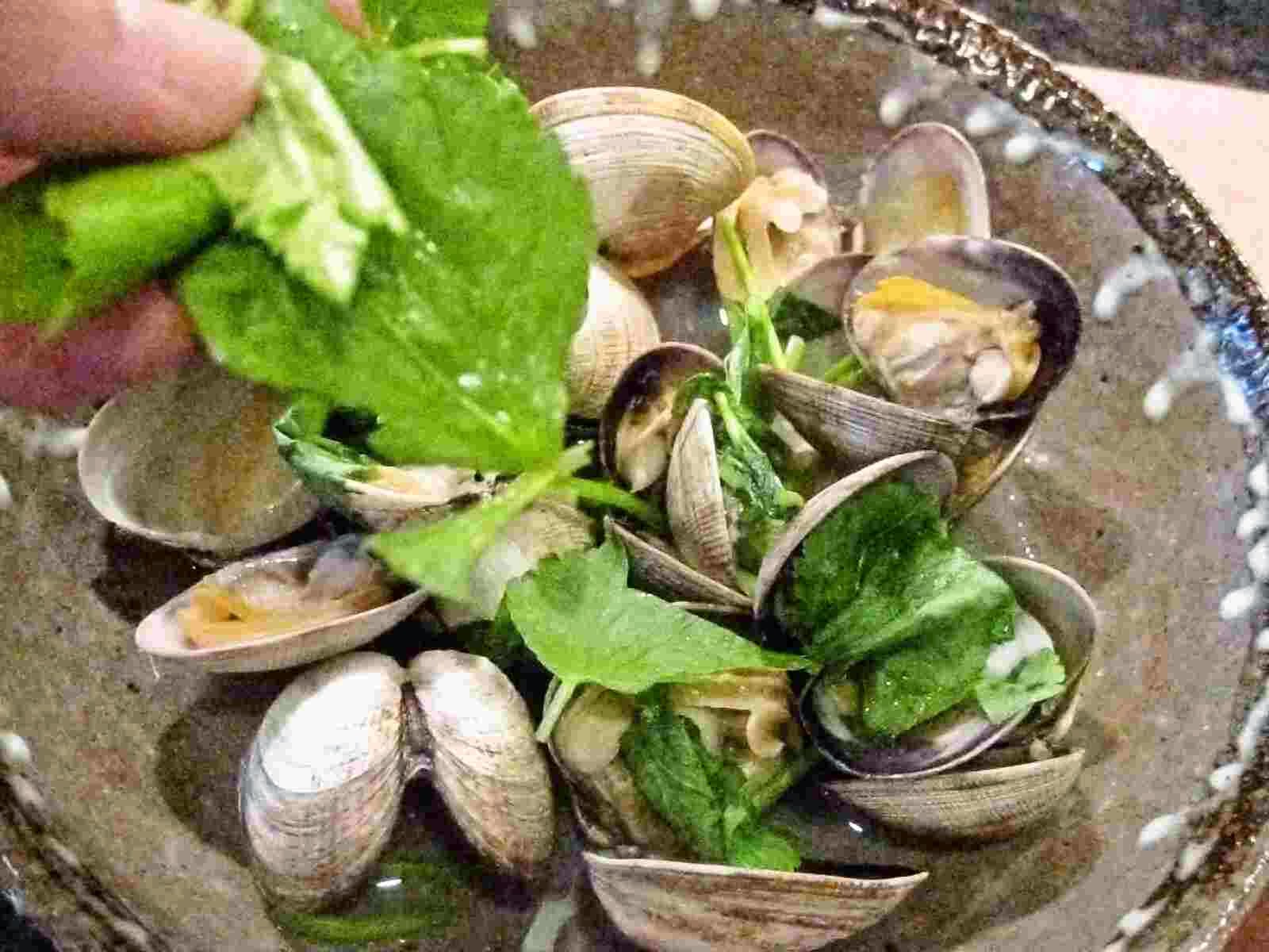 Recipes for Tom: Asari no sakamushi / steamed clams with sake