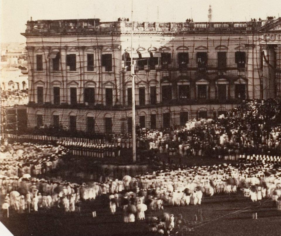 Queen's Proclamation, Government House, Calcutta (Kolkata), November ...