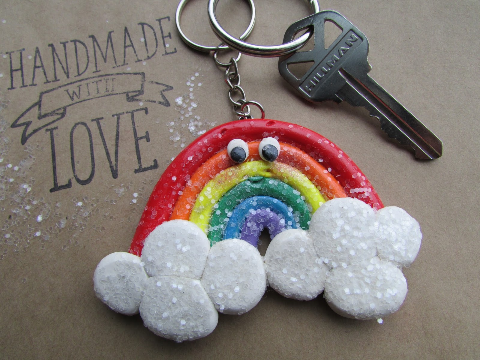 Samantha's Sweets and Sam's Sweet Art: Funny Keychains!