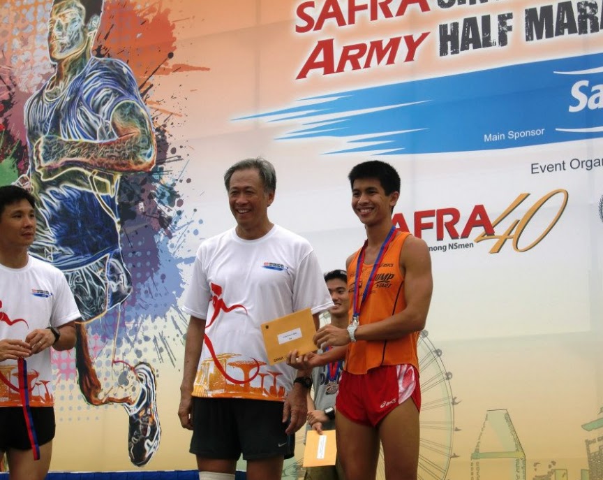 runningcoachsg: Ashley Liew (2nd) - 1hr 15min 20sec for Army Half