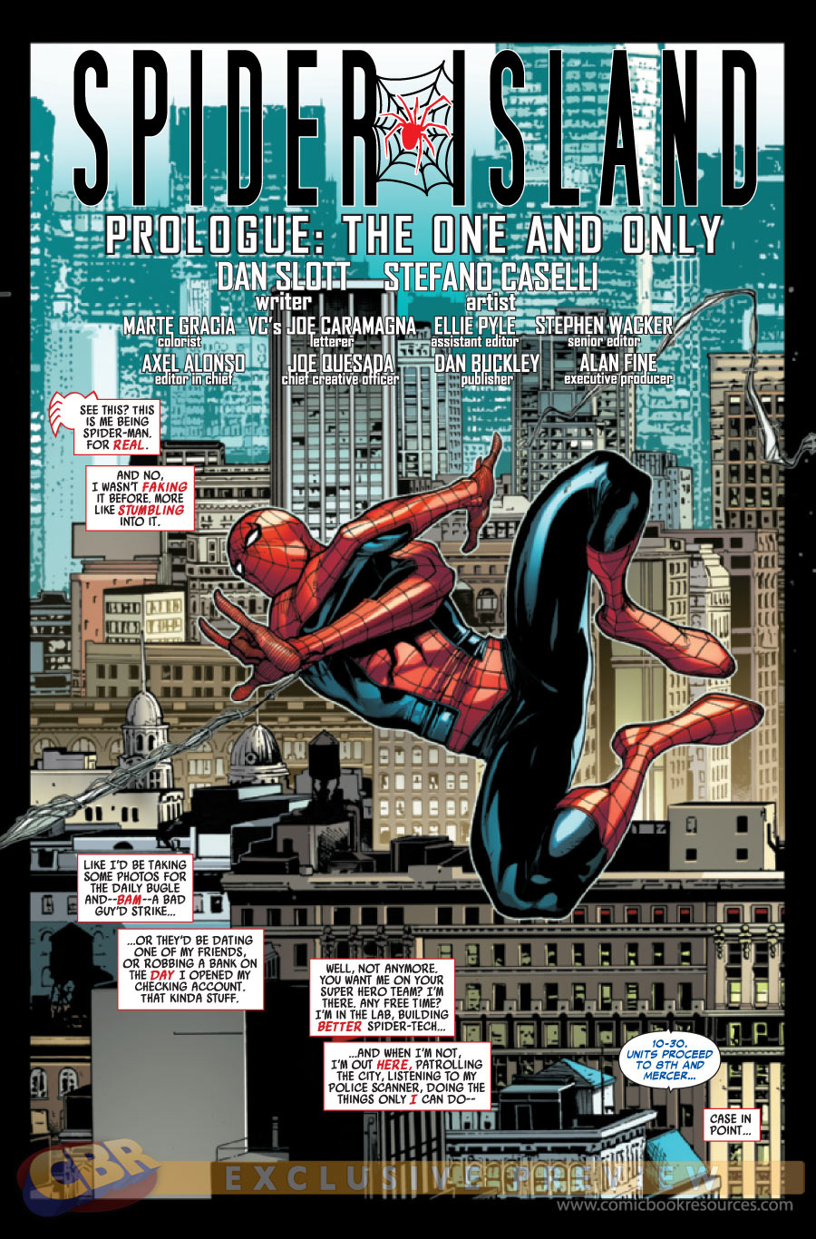 MAN OF BRONZE: PREVIEW AMAZING SPIDER-MAN # 666