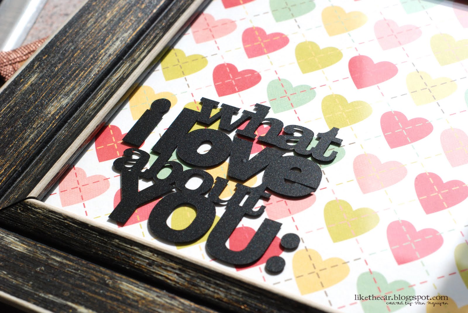 Like the Car: Tutorial - DIY Love Message Board (Silhouette Cameo and ...