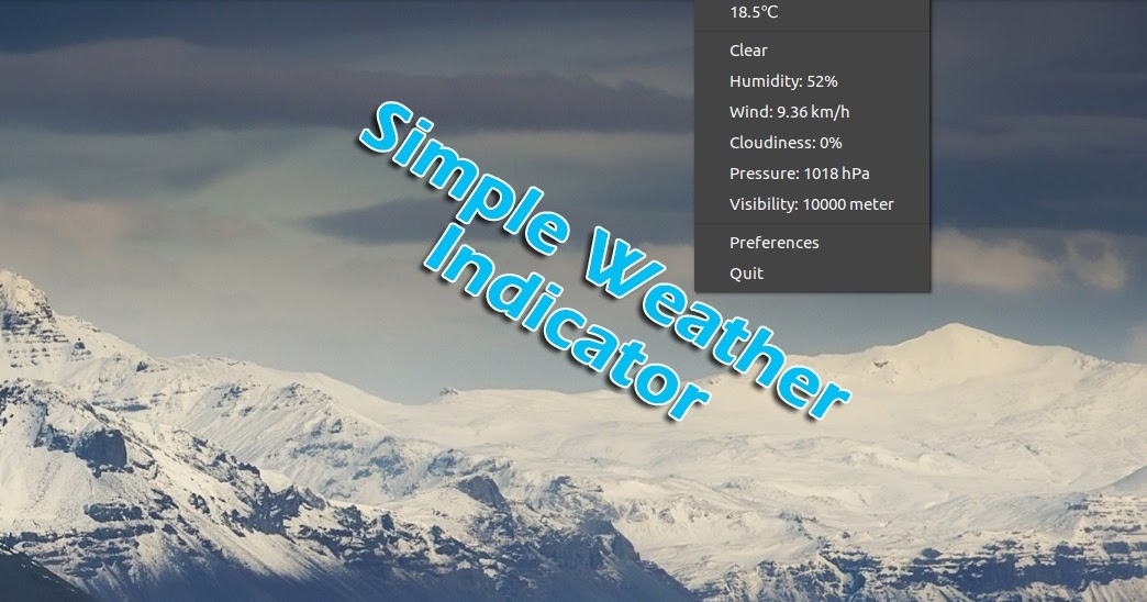 Simple Weather Indicator Lets You Keep An Eye On Weather Conditions ...