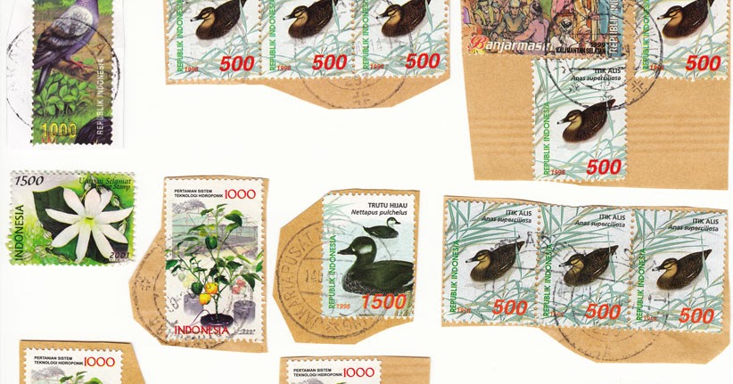 IMAGE GAMBAR: Perangko Flora dan Fauna