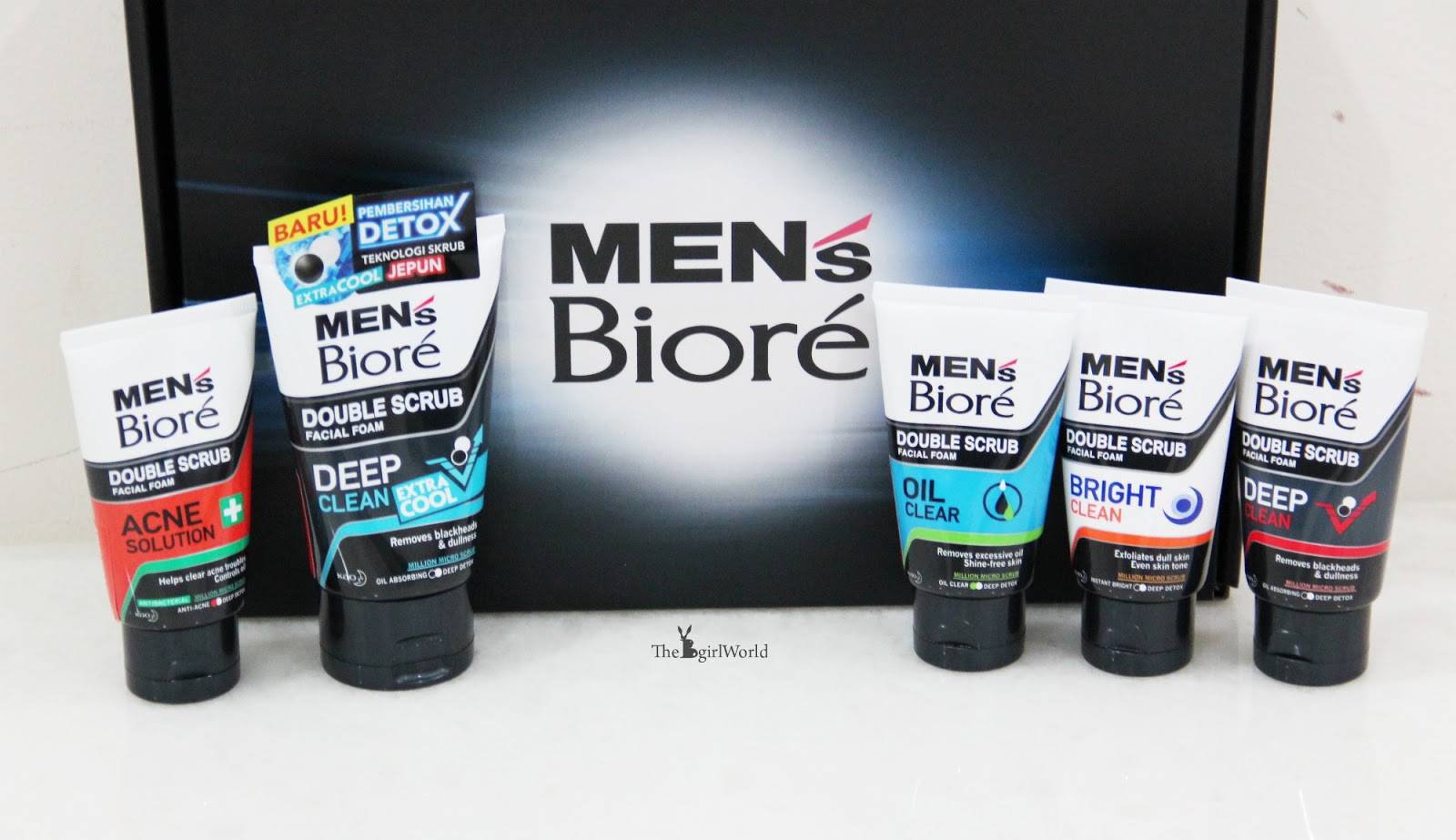 The New Men's Biore Double Scrub Facial Foam Range | by Bowie Cheong