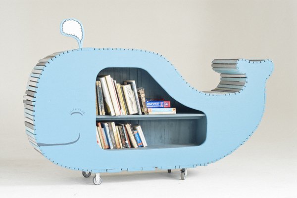 Bookshelf: Whale bookshelf