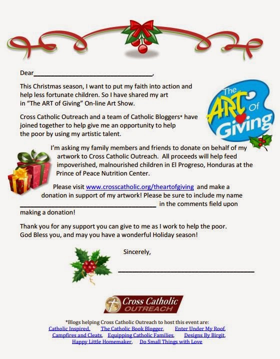 Designs by Birgit: Draw a Picture to Feed the Poor - ART of Giving