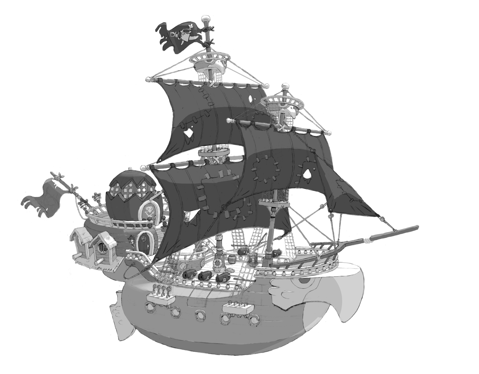 Florent Lagrange: Props and Backgrounds Concepts for Loopdidoo