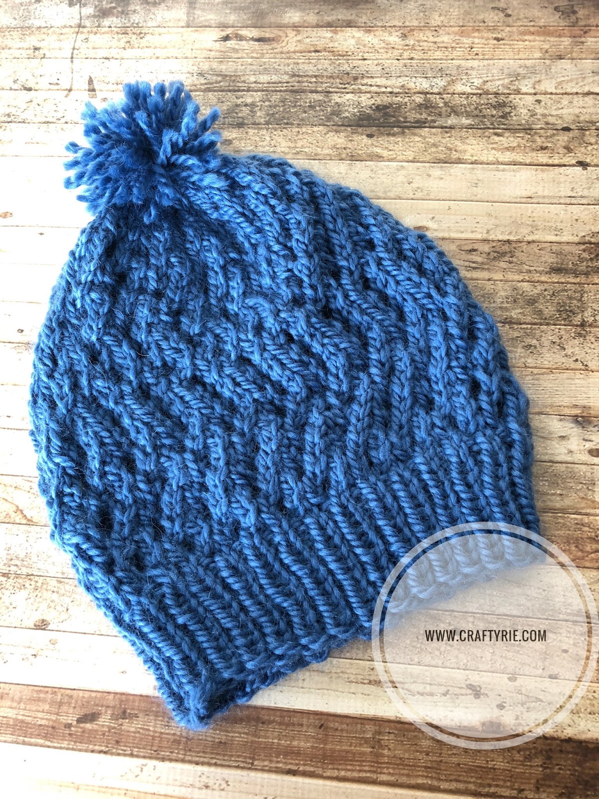 CraftyRie: Quick & Easy hat