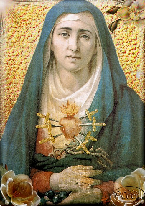 ® Colección de Gifs ®: IMÁGENES DE LA VIRGEN DOLOROSA