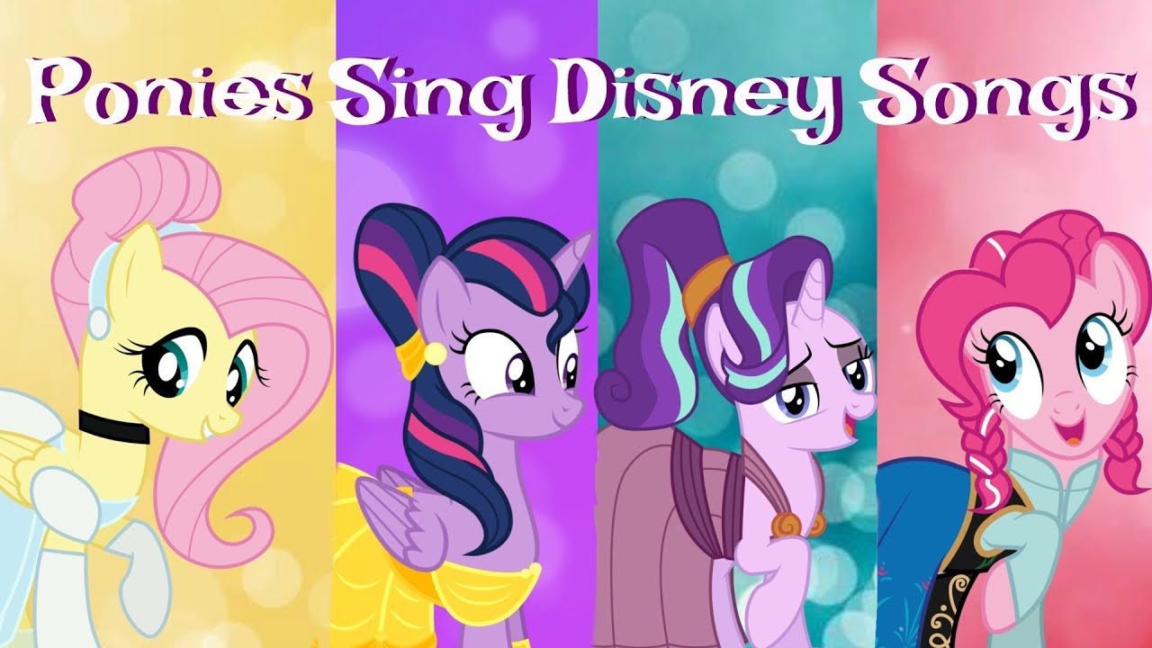 Equestria Daily - MLP Stuff!: Ponies Sing a Bunch of Disney Songs