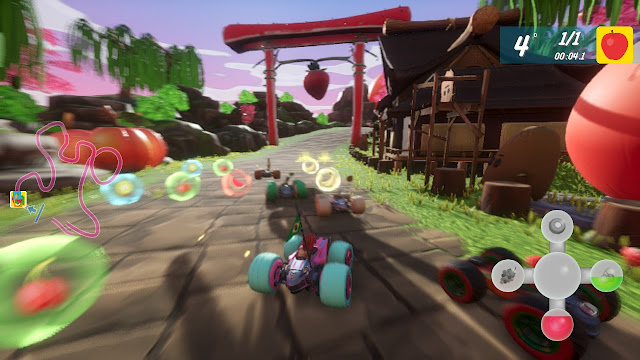 Análise: All-Star Fruit Racing (Switch) é uma criativa salada de fruta ...