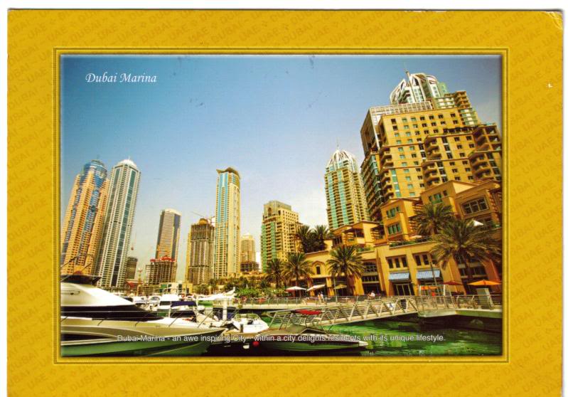 My World of Postcards and Travels : Dubai, UAE