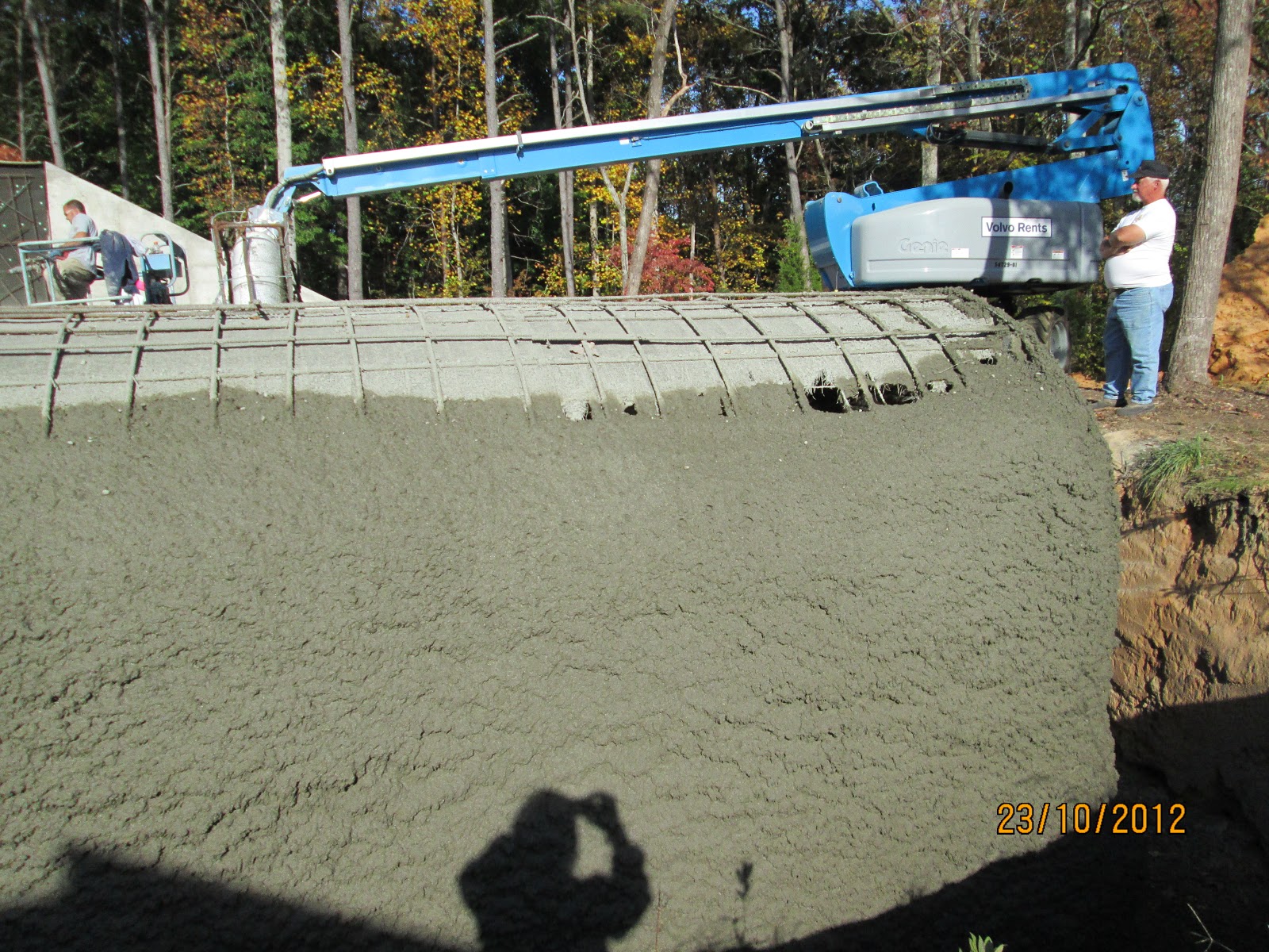 Home $weet Home: Pictures of West Retaining Walls and the Beginning of ...