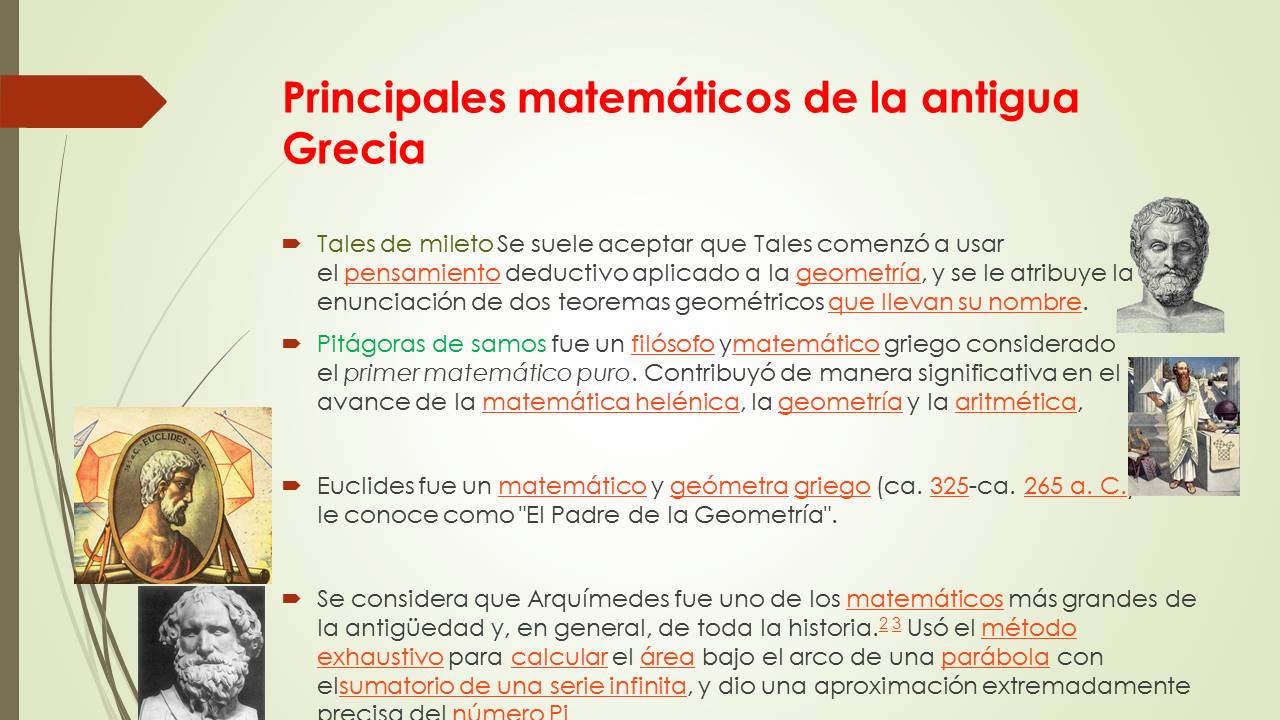 El Valor Historico de las Matemáticas: Matemáticas Griegas
