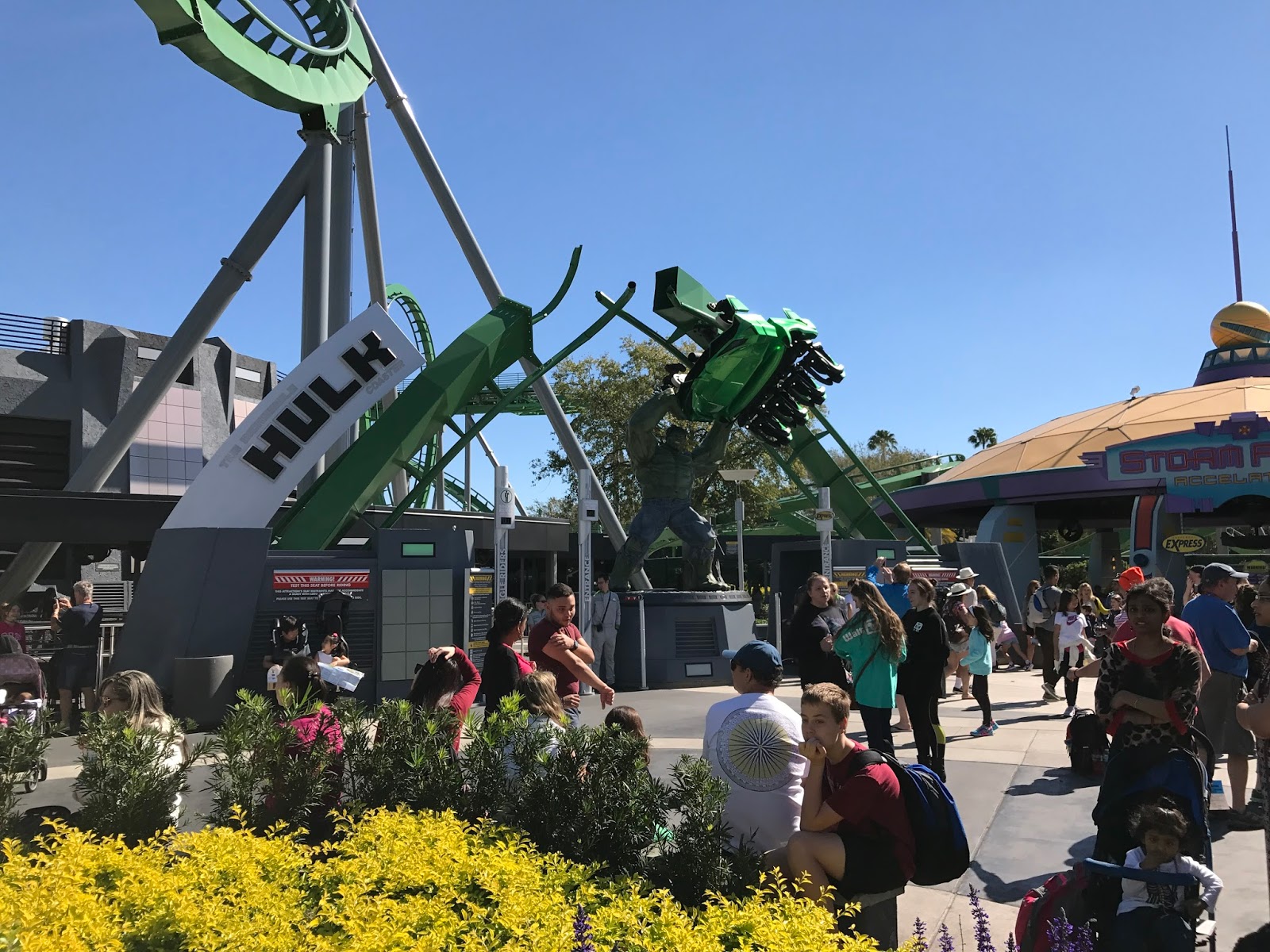 The Incredible Hulk Coaster- Review