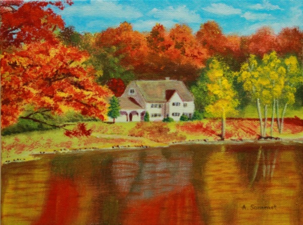 Rajzolni tanulok: Őszi kép