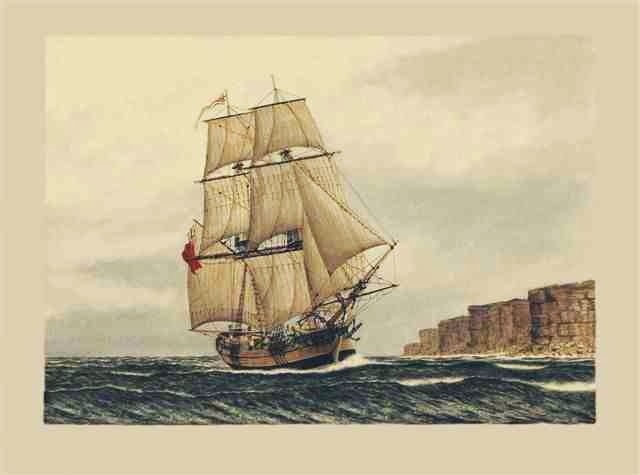 History Map Australia: 1788 HMS Supply