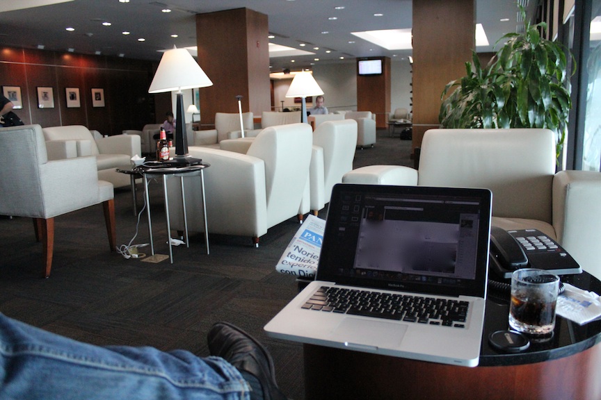 DarrenChannel: Inside the Copa Club Lounge - Panama City