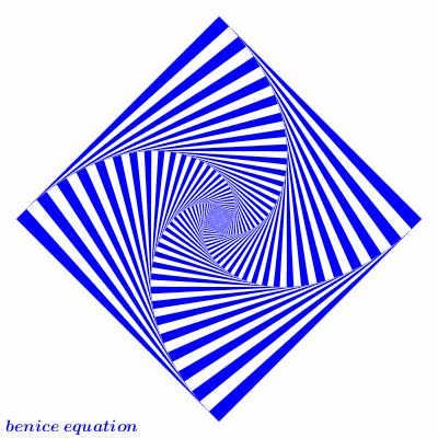 Fun math art (pictures) - benice equation: Nested Regular Polygons