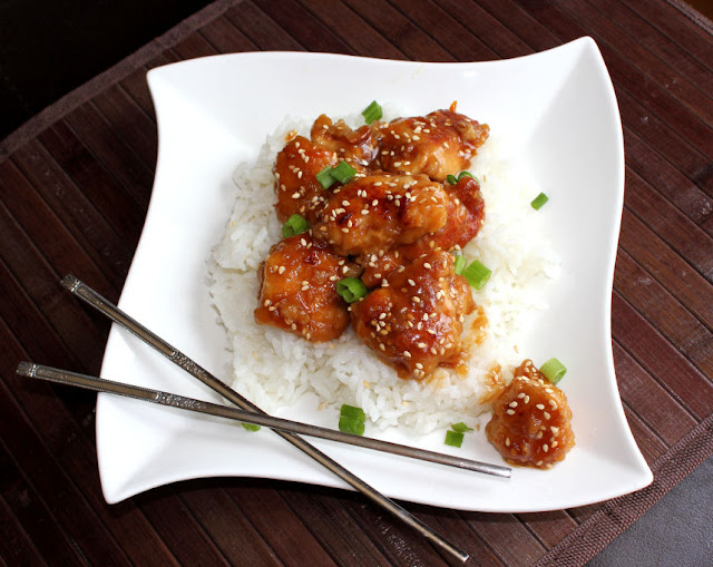 Orange Sesame Chicken - Jamie Cooks It Up