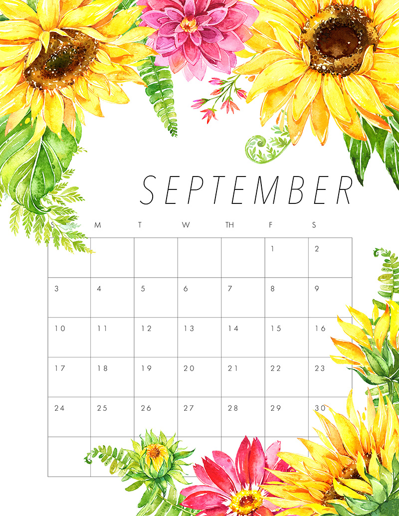 Calendario septiembre para imprimir: ¡Organiza tu mes!