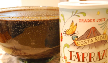 il piatto blu: Jet fuel cold-brewed coffee