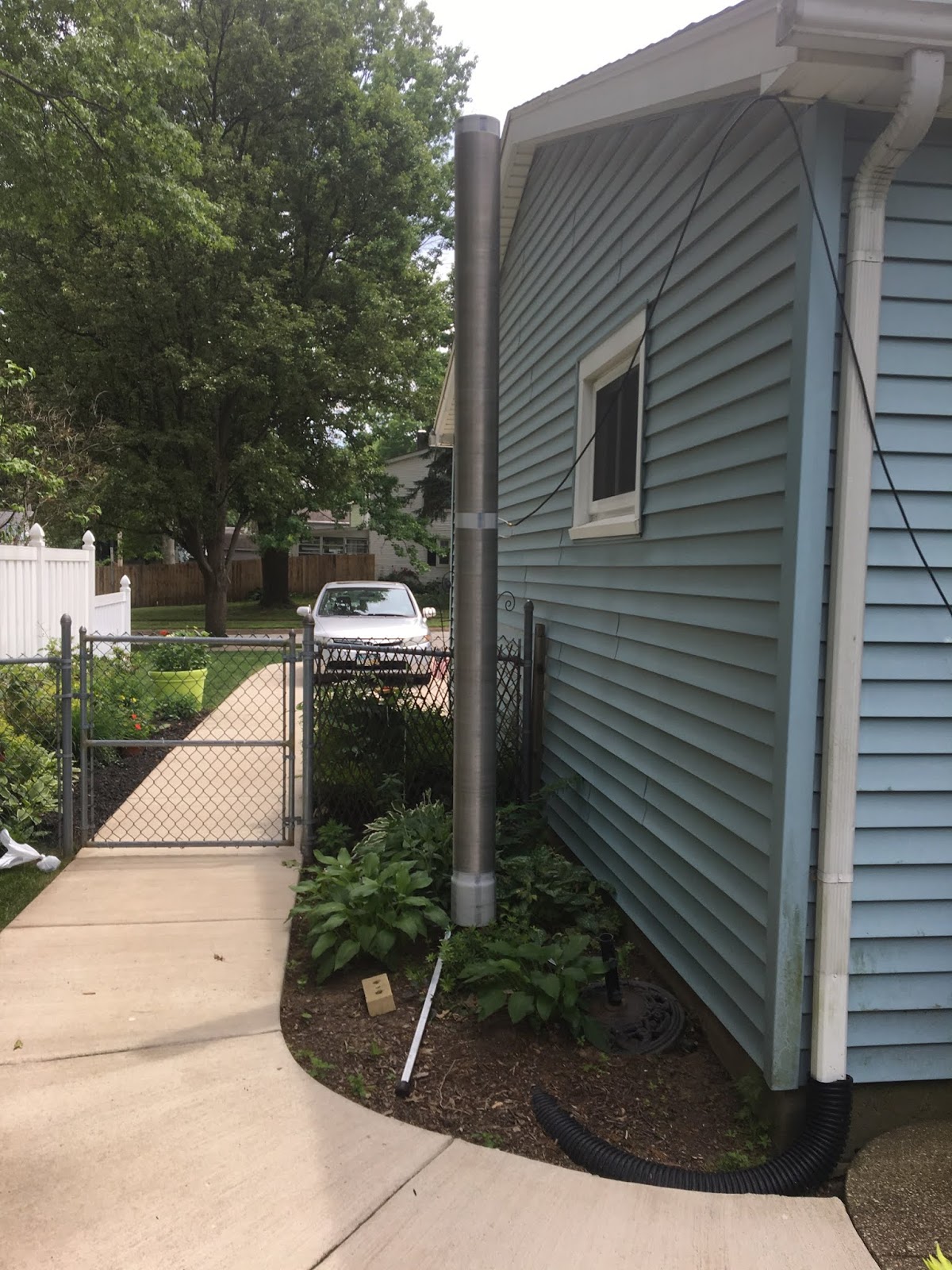 Coil Winding on Cantex 6 inch PVC Electrical Conduit