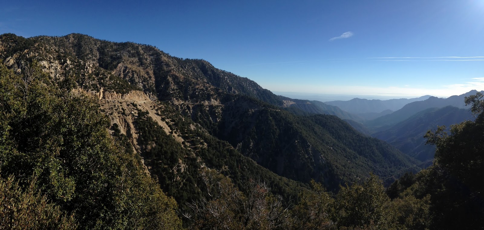 Long closed California State Route 39 at Islip Saddle