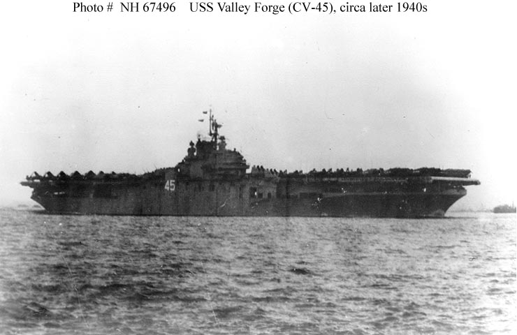 Naval Warfare: USS Valley Forge (CV-45, CVA-45, CVS-45, LPH-8)
