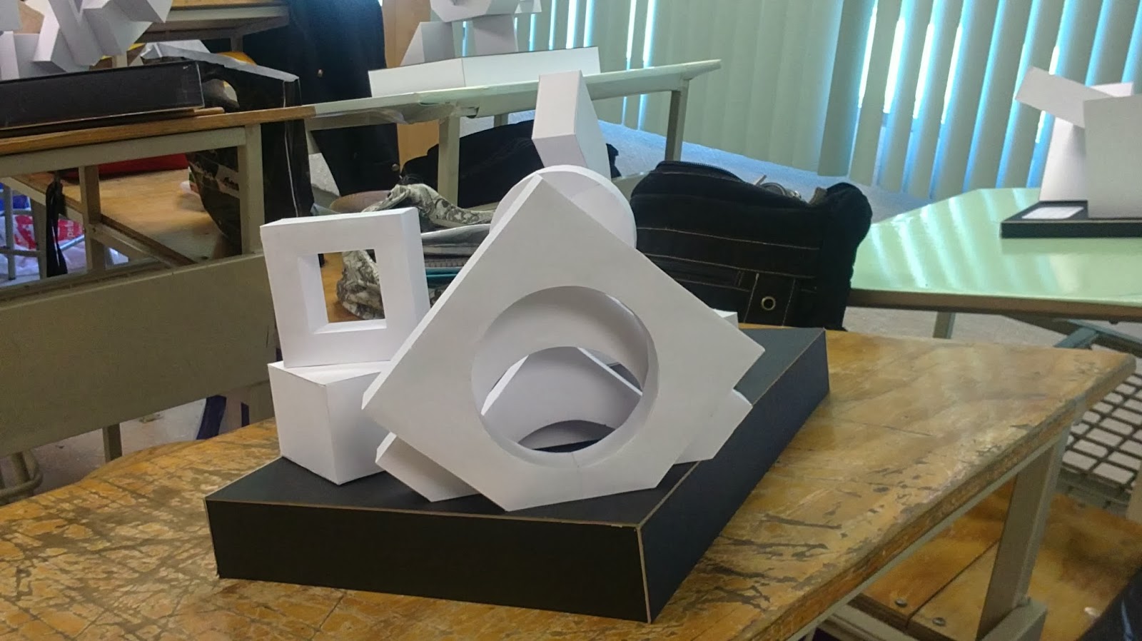 PROYECTOS ARQUITECTONICOS I: TRANSFORMACION DEL CUBO DE FORMA PLASTICA