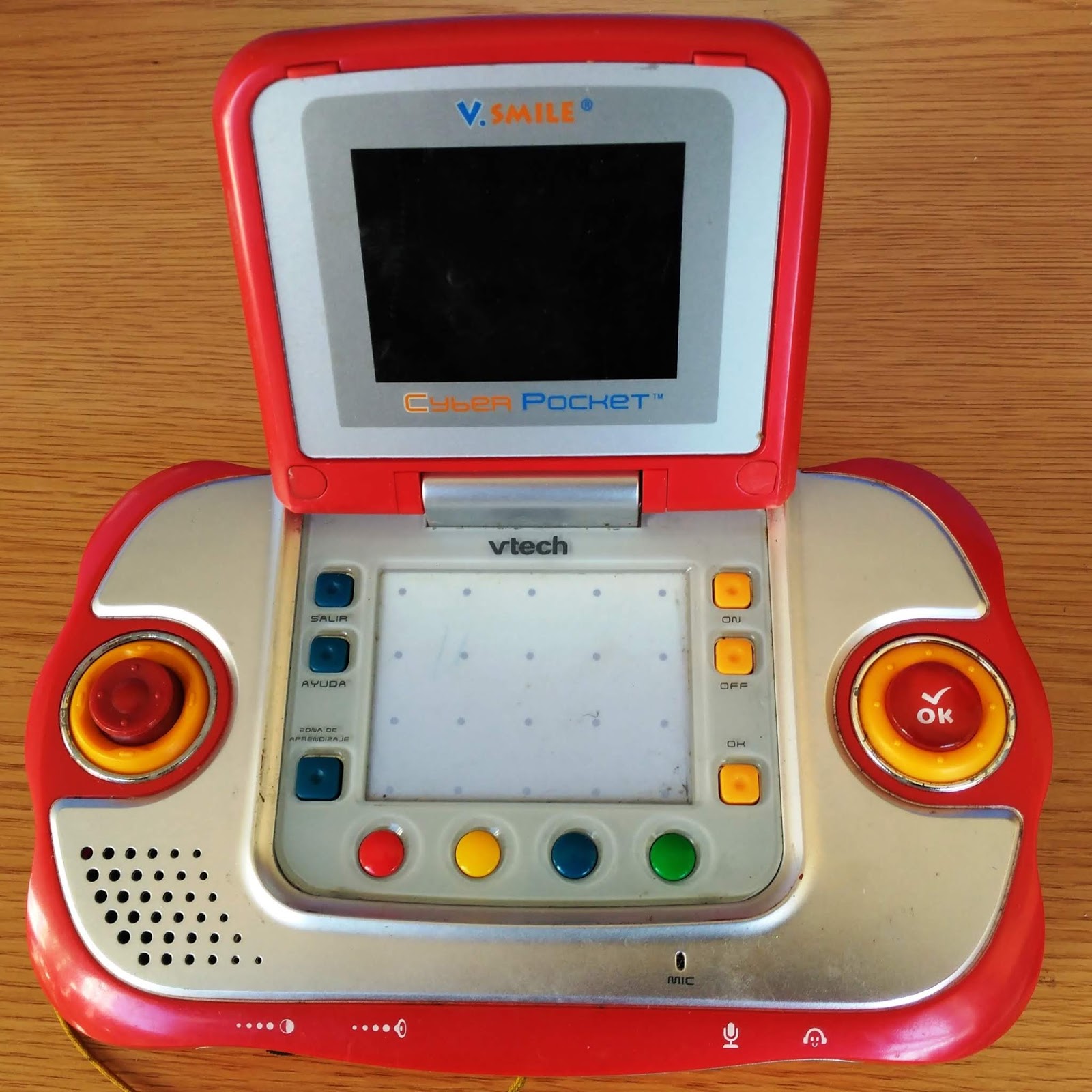 Retro Ordenadores Orty: Consola VTech V. smile Cyber Pocket (modelo 80 ...