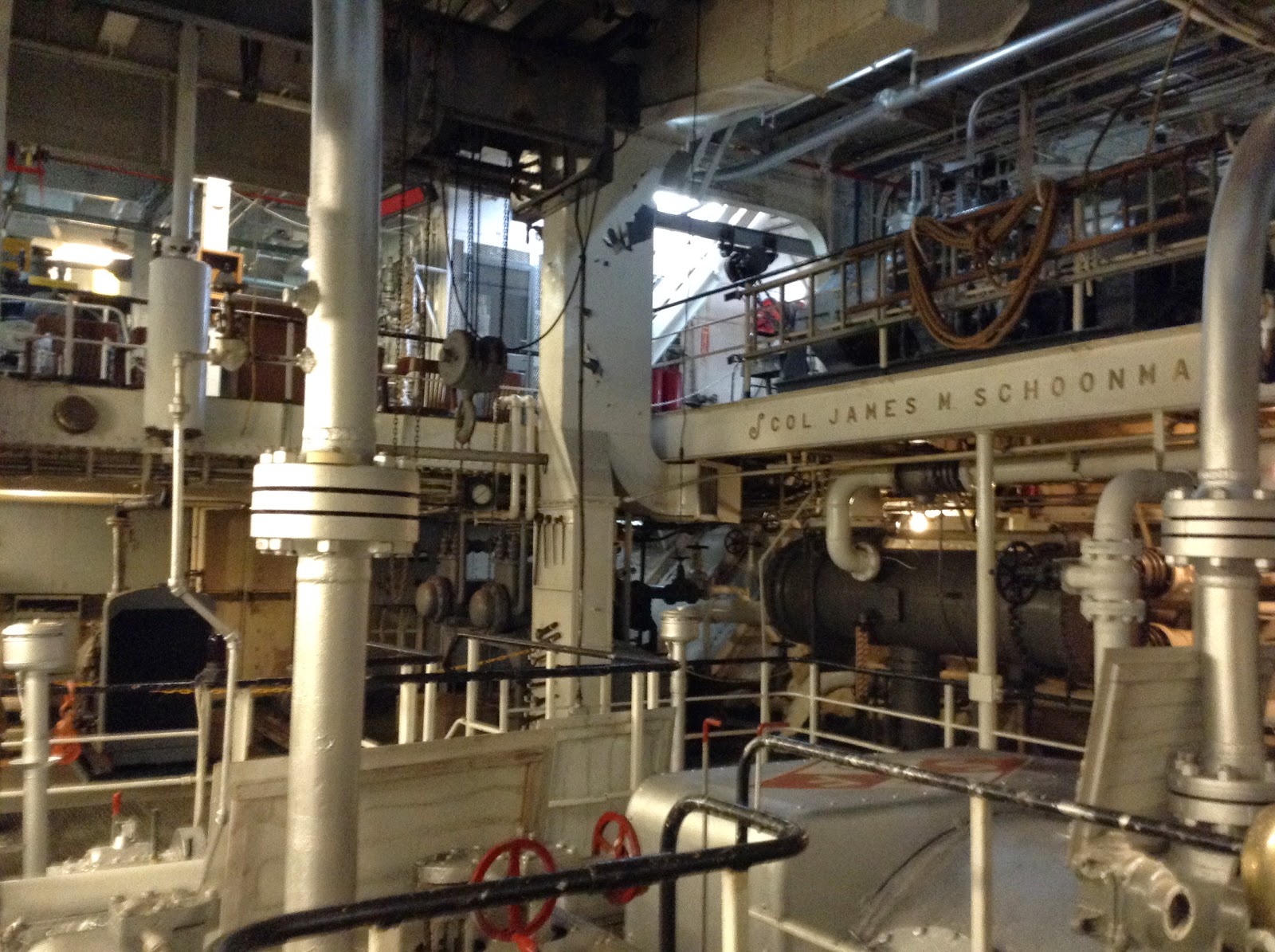 The Old Northwest Notebook: Touring a 1911 Great Lakes Iron Ore Freighter