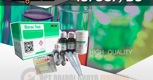 INAGENPRO TEST KIT UJI BORAX FORMALIN METHANIL YELLOW RHODAMIN B ...