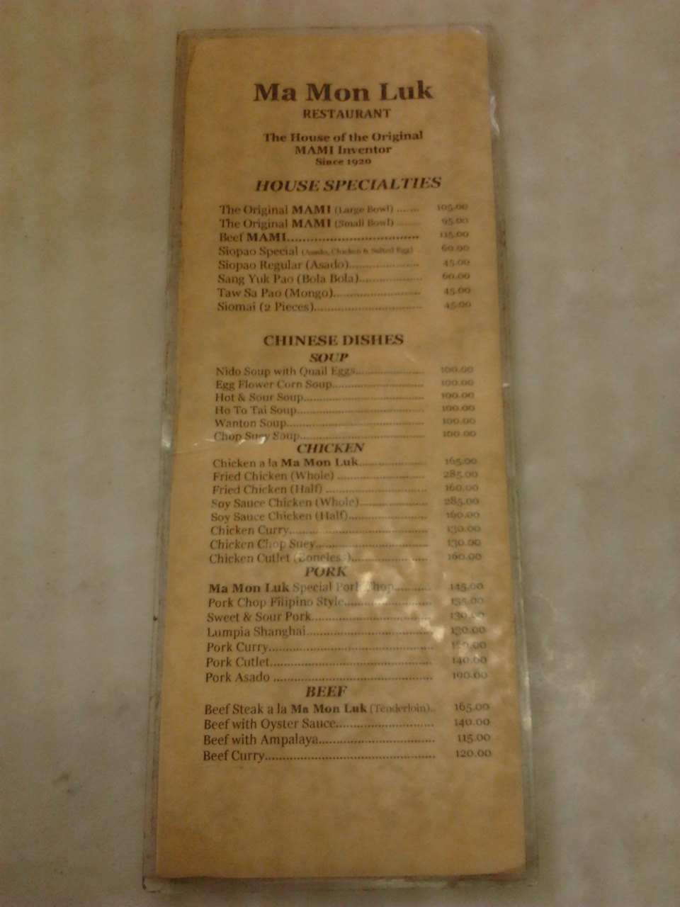 Its Just Spontaneous: Hooked by the Taste of Ma Mon Luk