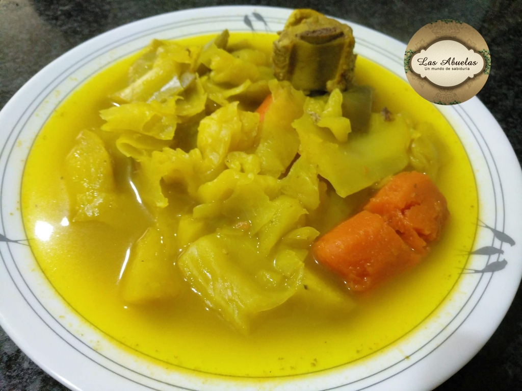 Las abuelas un mundo de sabiduria: Repollo o berza con costilla de ...