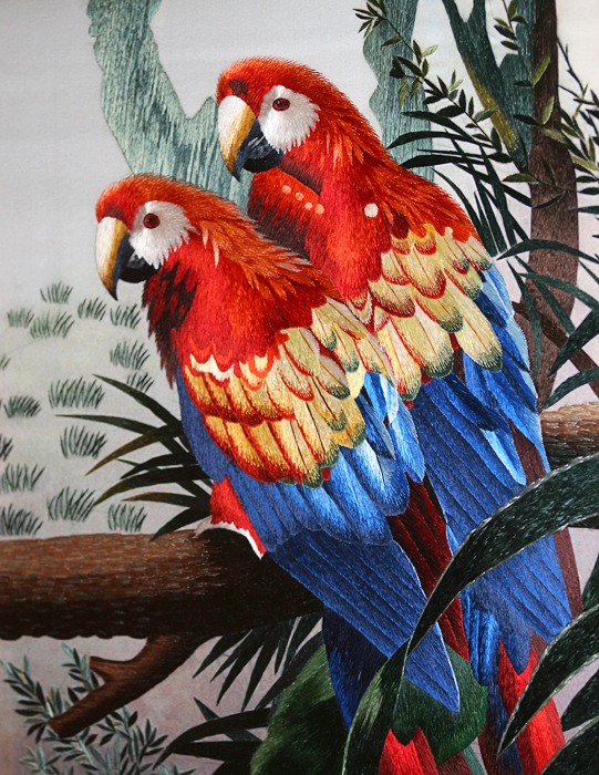 World's Most Amazing Things: Amazing Skill with the Needle - Silk ...