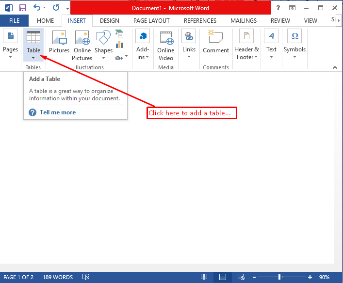 INSERT RIBBON - RAMESH'S BLOG