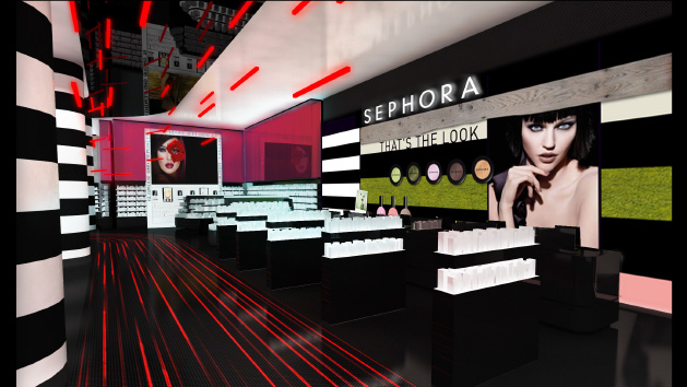 Anne Leconte: Architecture Commerciale / INTERNATIONAL / SEPHORA