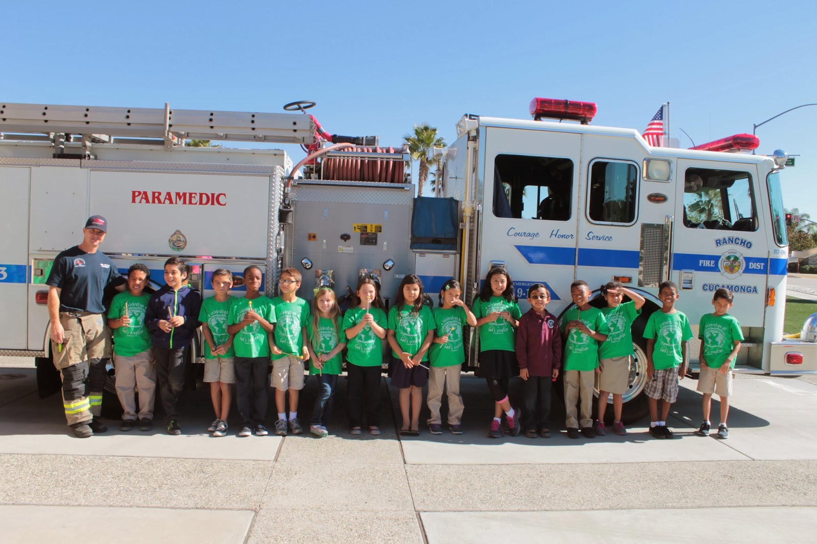 Swinging into our Third Grade Class!: First Field Trip to the Fire Station