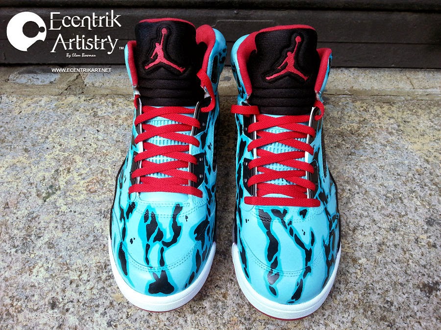 Jordan 5 "Alien Camouflage" Custom