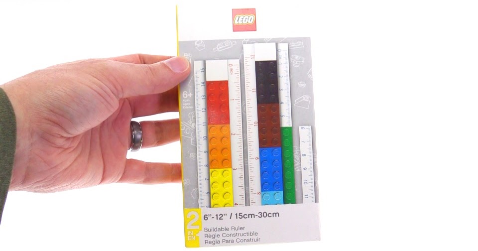 Licensed LEGO buildable Ruler reviewed