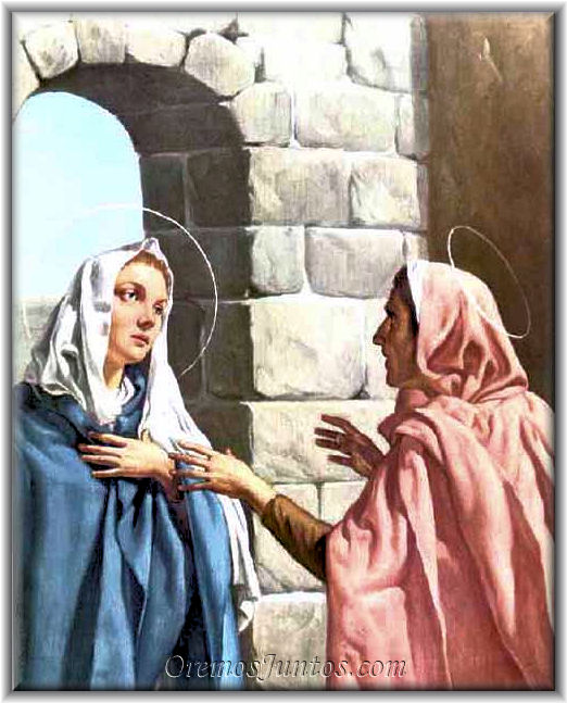 ® Blog Católico Gotitas Espirituales ®: VISITACIÓN DE MARÍA
