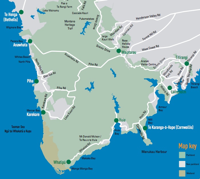 Kim and Lee's Kiwiland Diary: Trip to Huia