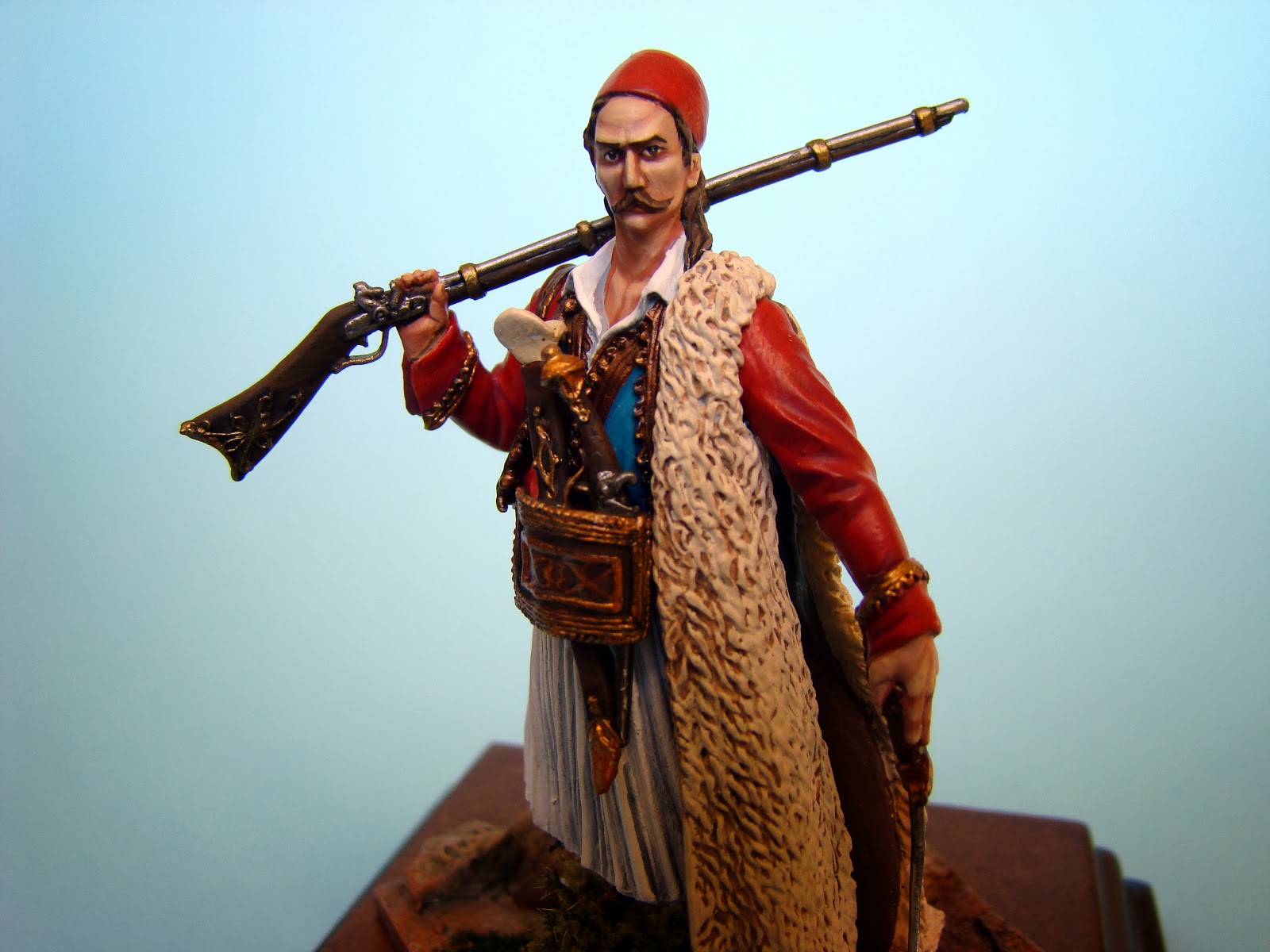 MY mini WORLD: 155. GREEK REVOLUTION 1821 – GREEK WARRIOR (KIT: ATHENS ...