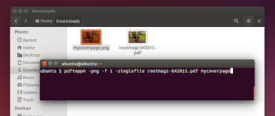 How To Convert PDF To Bitmap Image with pdftoppm