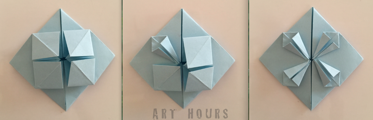 ArchGuide: Stationery Holder - Origami using Paper Scraps