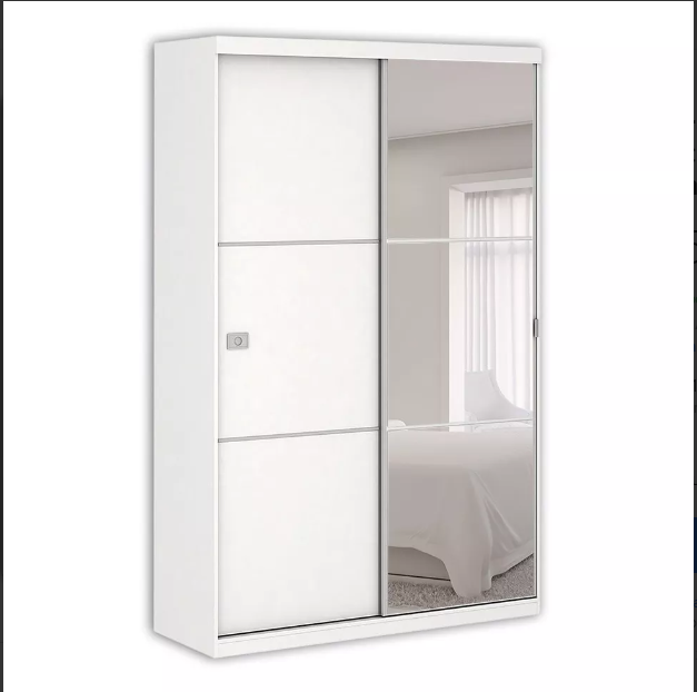 Guarda Roupa de solteiro modelo completo projeto e plano de corte