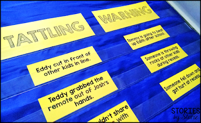 Ginger Snaps: Classroom Management Series: Part 3 {Tattling}